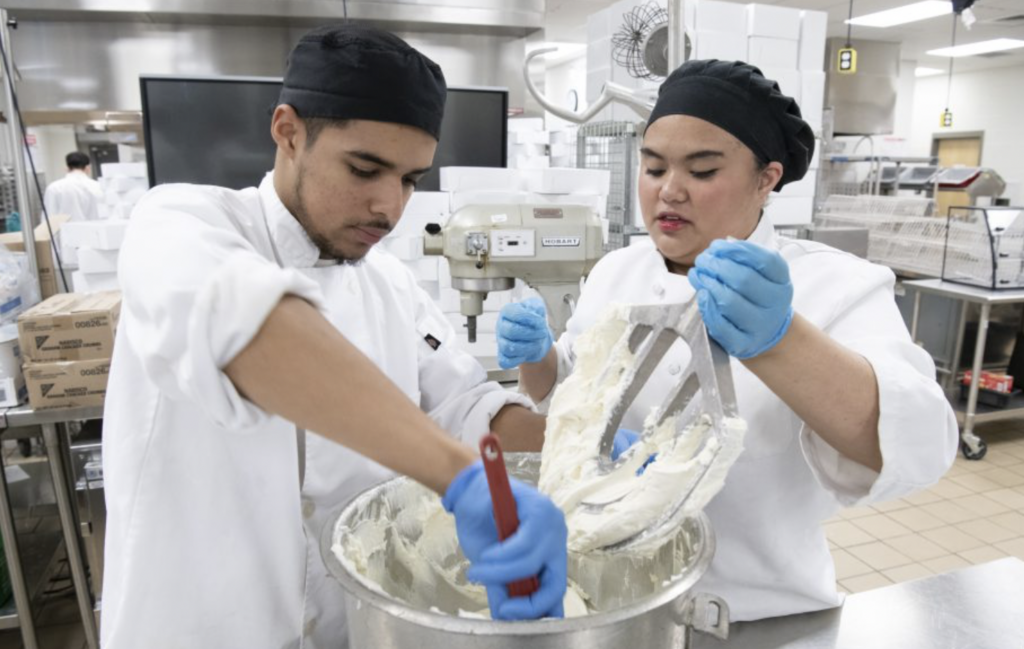 Students From The Restaurant Management and Culinary Arts Program at ...