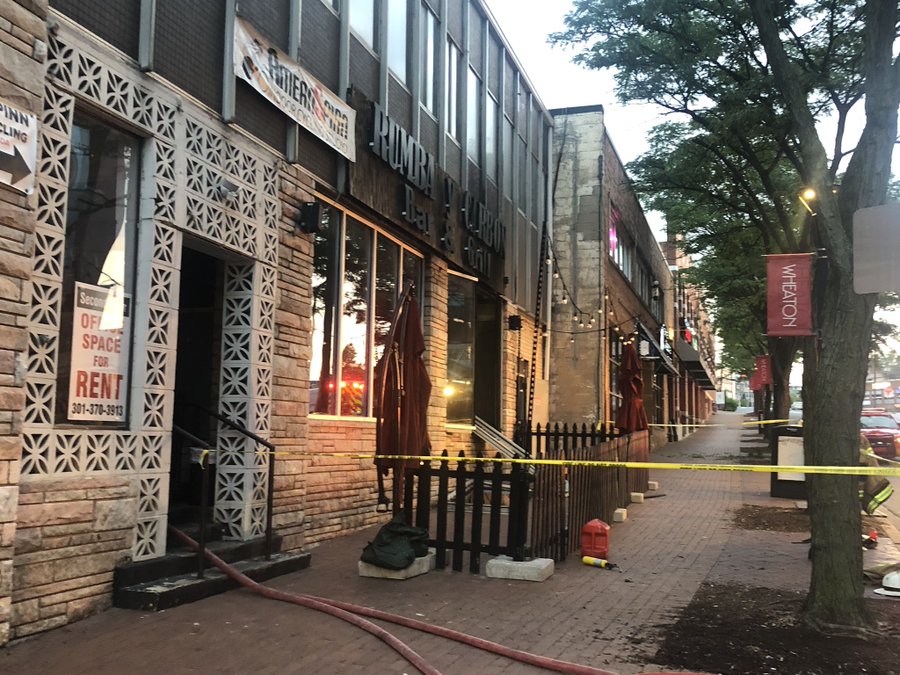 Approximately 65 Firefighters Respond to Early Morning Fire at Wheaton ...