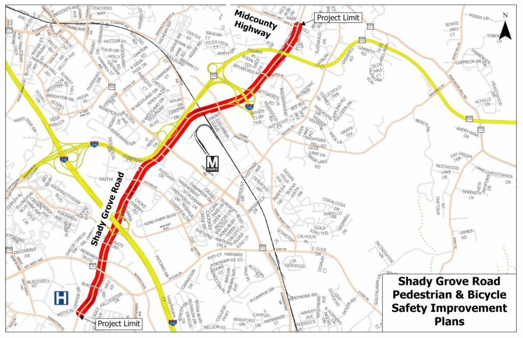Virtual Public Meeting on the Shady Grove Road Bikeway and Pedestrian ...