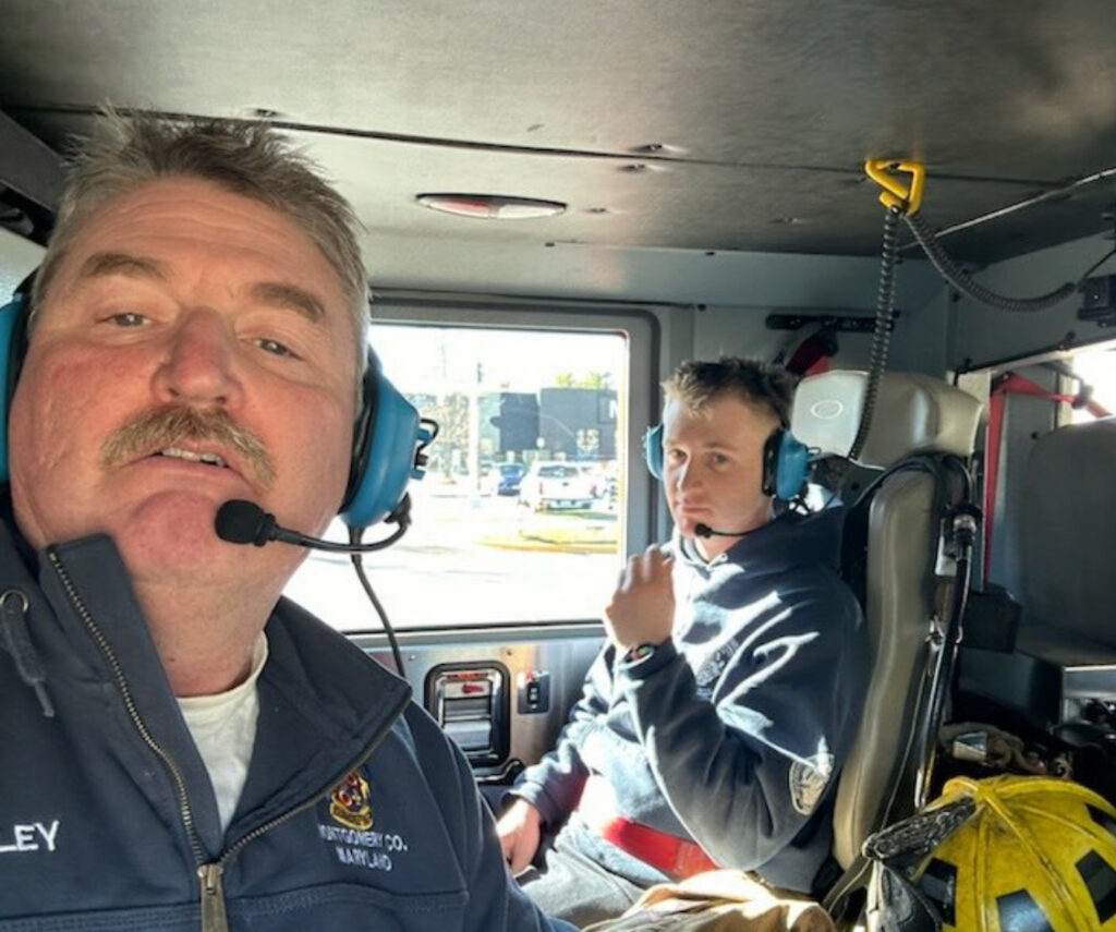 MCFRS Interim Chief John Kingsley Retires; Spends Last Day Riding With ...