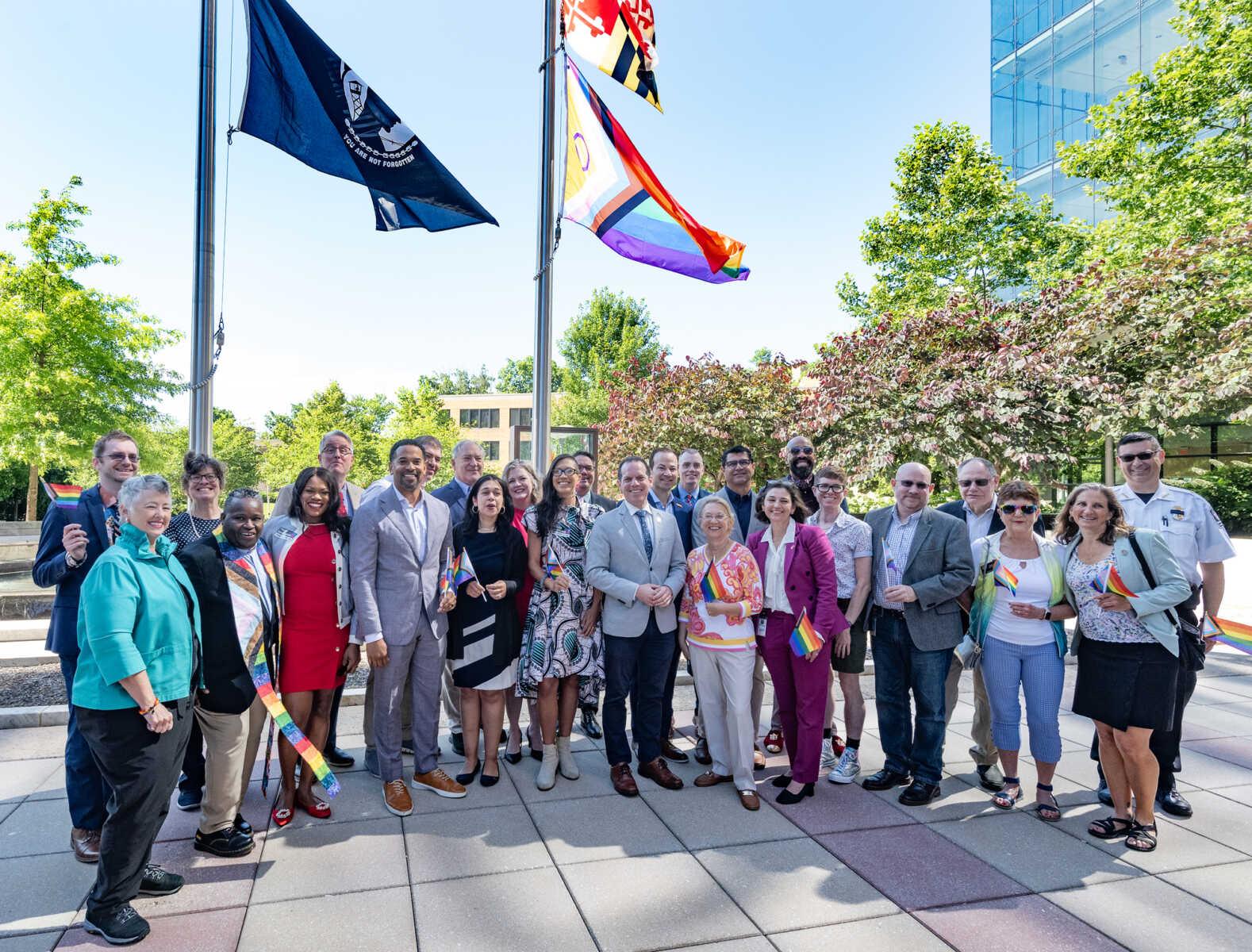 Montgomery County Holds Sixth Annual Pride Flag Raising Ceremony - The ...