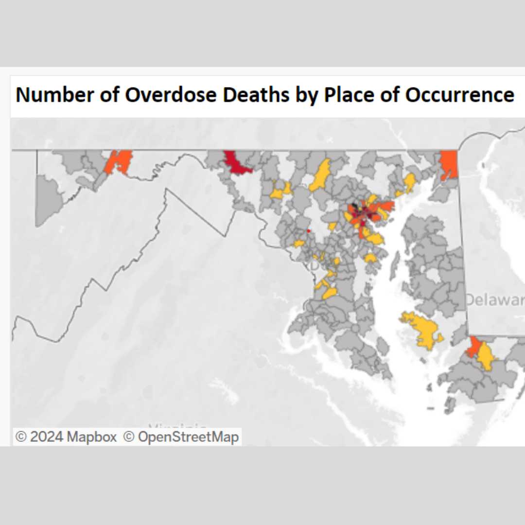 Maryland Launches New Overdose Data Dashboard - The MoCo Show