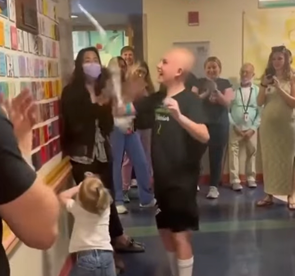 Lakelands Park Middle Schooler Rings the Bell: Landon’s Journey to ...