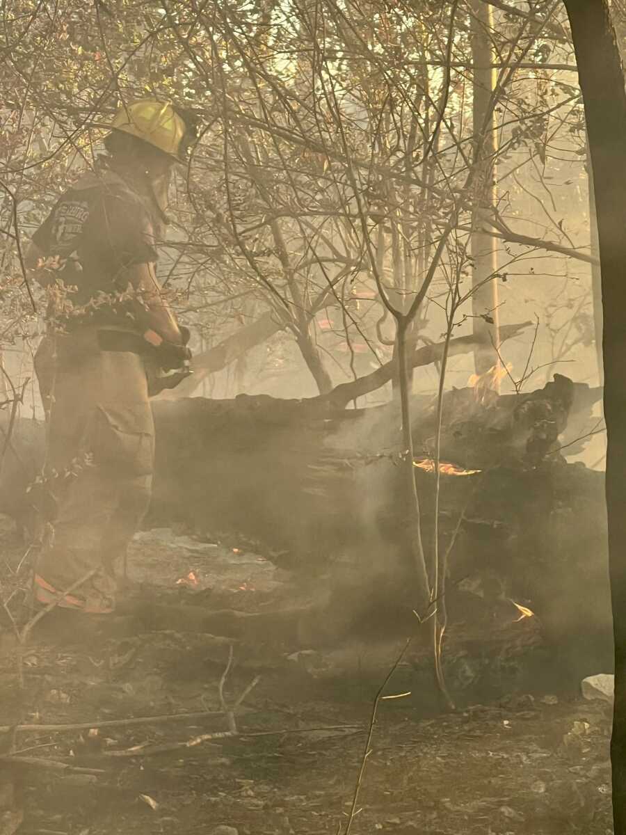 Pepco On Scene of Brush Fire Involving Power Lines - The MoCo Show