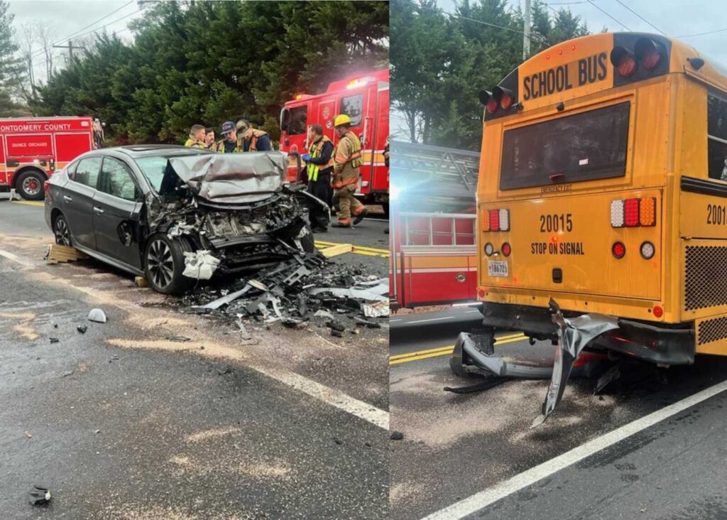 Collision Involving School Bus Thursday Morning; One Injured, Students ...